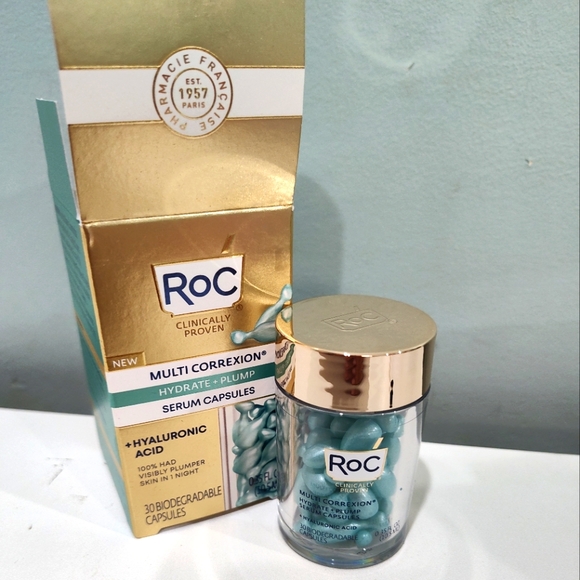 Roc Skincare | Skincare | Roc Skincare Hydrate Plump Serum Capsules ...